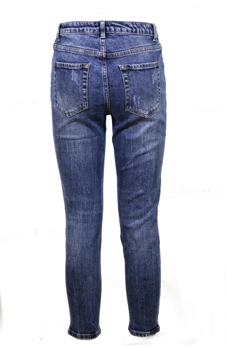 Τζιν mom fit με σκισιματα| Τζιν παντελονια γυναικεια ψηλομεσα 2025